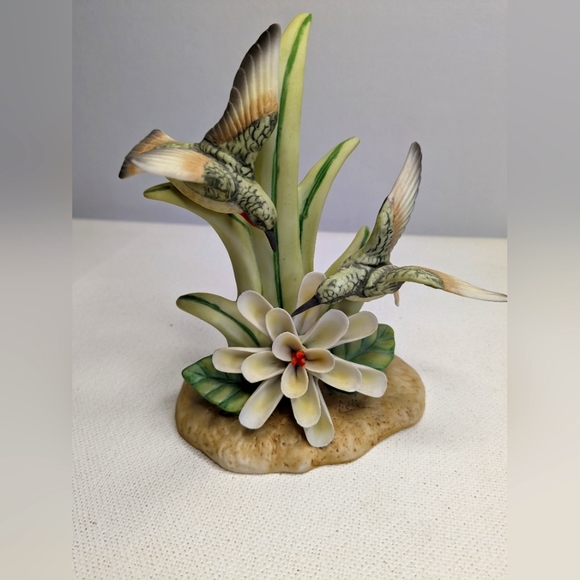 Lefton | Art | Vintage Signed Leo Z Left On Double Hummingbird China ...